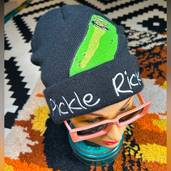 Rick And Morty | Accessories | Rick And Morty Pickle Rick Beanie | Poshmark